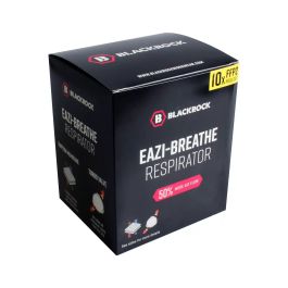 Rodo Blackrock Eazi-Breathe FFP2 Moulded Valved Respirator 10 Box