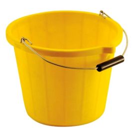 Rodo 14Ltr 3 Gallon Plastic Bucket Yellow