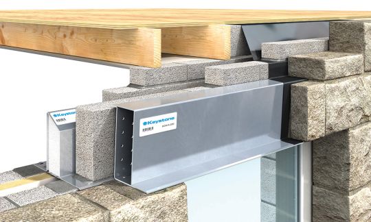 Keystone 1200mm Solid Wall Box Lintel Standard Load BOX/K-200