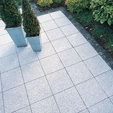 Tobermore Mayfair Flag Granite Textured Silver 450 x 450 x 35mm
