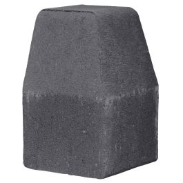 BS Eaton Large Restraint Kerb External Angle Charcoal