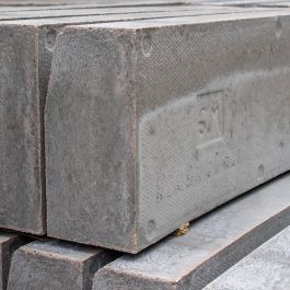 125 x 255mm Half Batter Kerb 6m External Radius