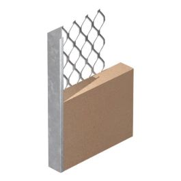 Expamet 10mm x 2.4m Plaster Stop Bead Galvanised