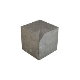 BS Eaton Small Restraint Kerb Internal Angle Charcoal