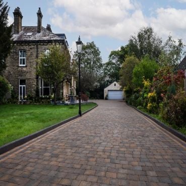 Tobermore Tegula Trio Concrete Block Paving Bracken 50mm 13.65m² Pack
