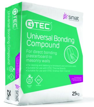 Siniat 25kg GTEC Universal Bonding Compound